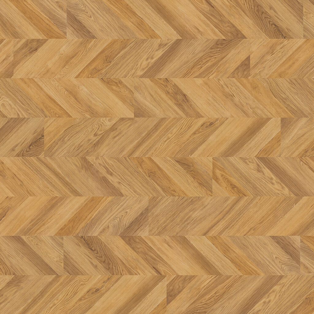Golden Chevron Parquet - LVT, Vinyl & Carpets | Floor-D